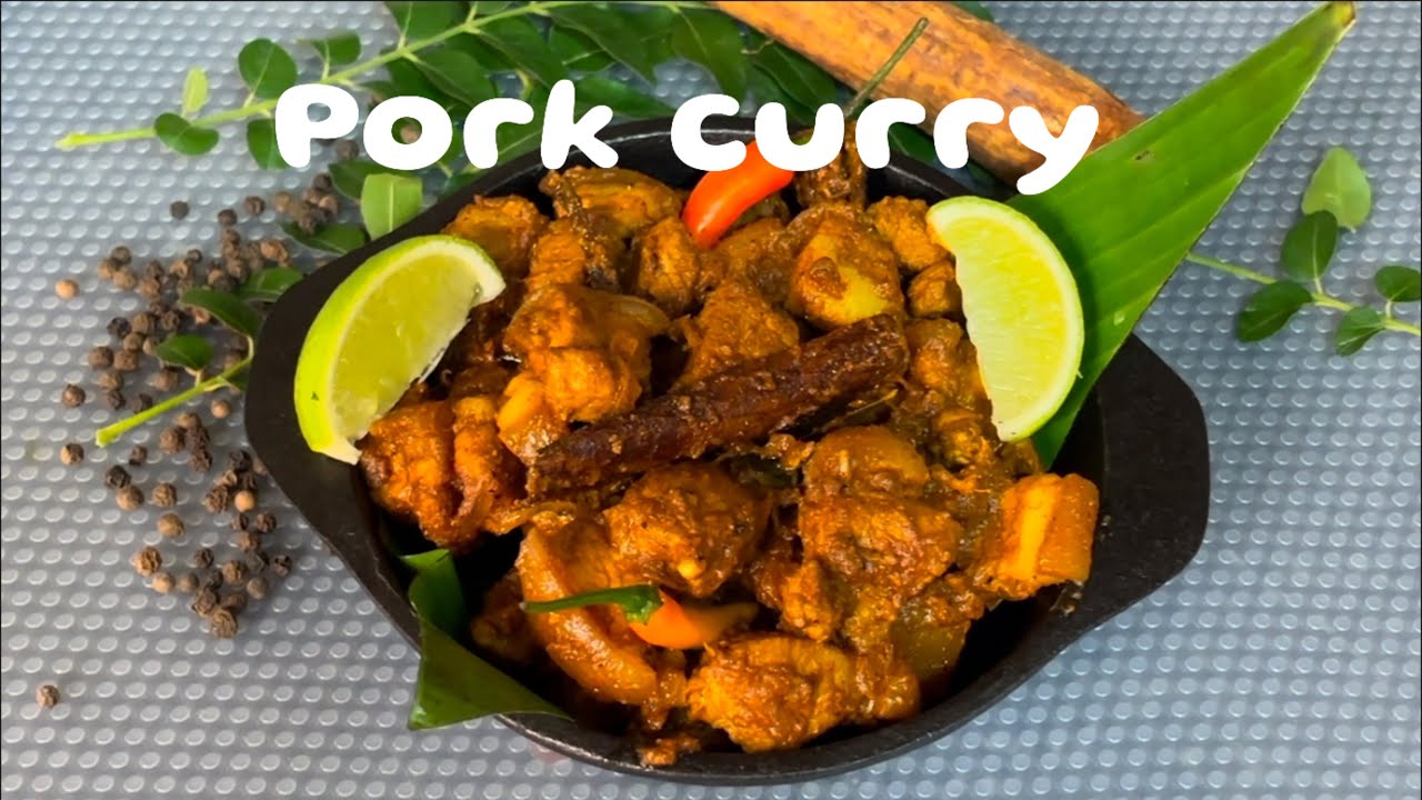 “Spice up your meals with this simple yet flavorful pork curry! With ...