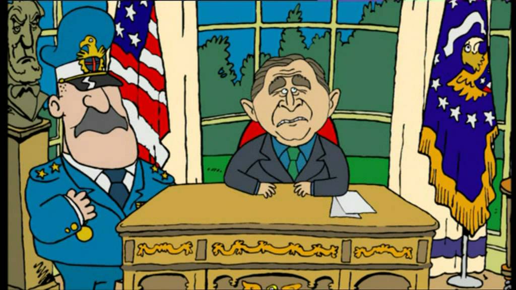 George Bush Cartoon