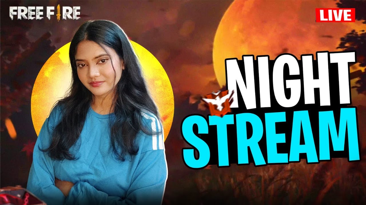 LATE NIGHT FREE FIRE FUN |GAMING GIRL SHERNI IS LIVE 🔥 #freefire # ...