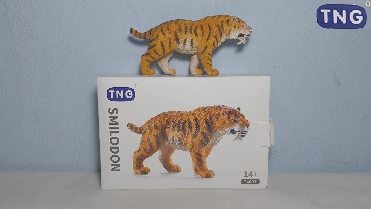 TNG Smilodon (T4007) Figure Unboxing & Review! - YouTube