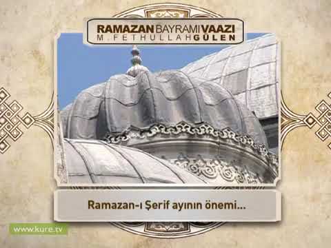 Ramazan Bayramı Vaazı | M. Fethullah Gülen Hocaefendi - 6 Ekim 1975