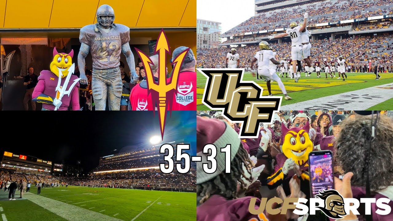 UCF Football: Sights & Sounds from Arizona State's 35-31 win in Tempe ⚔ ...