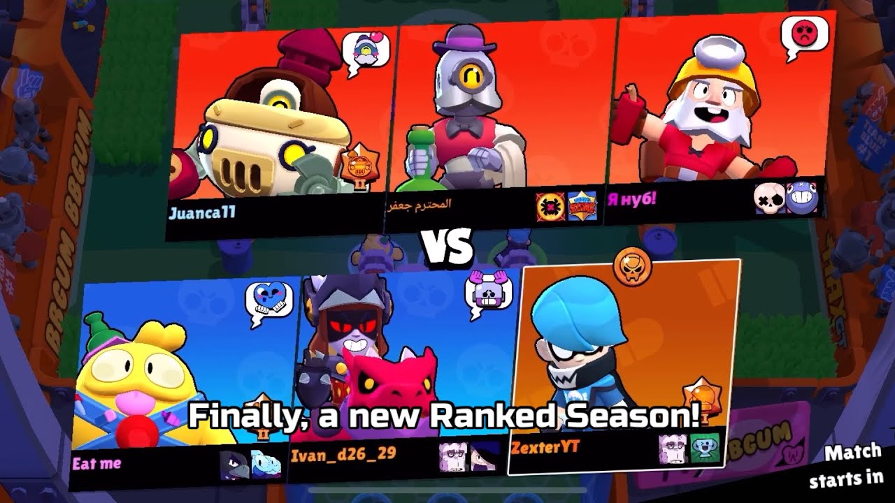 Playing Ranked matches in Brawl Stars [4] - YouTube