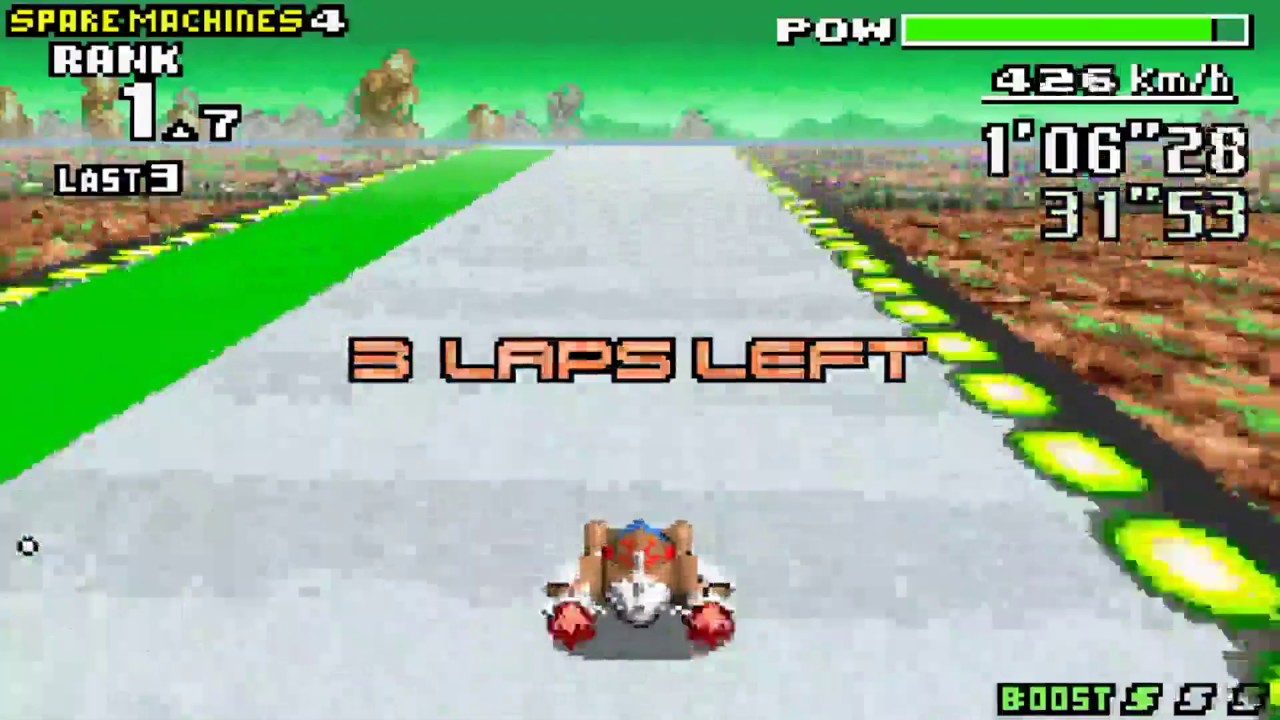 F ZERO Maximum Velocity walk through GBA Wind Walker Expert 2020 full ...