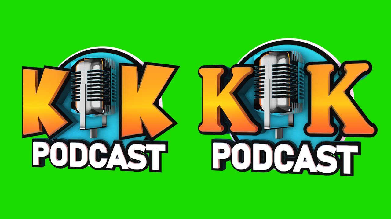 KK Podcast Logo Design and 3D Animation | Motion Graphics | Animated ...