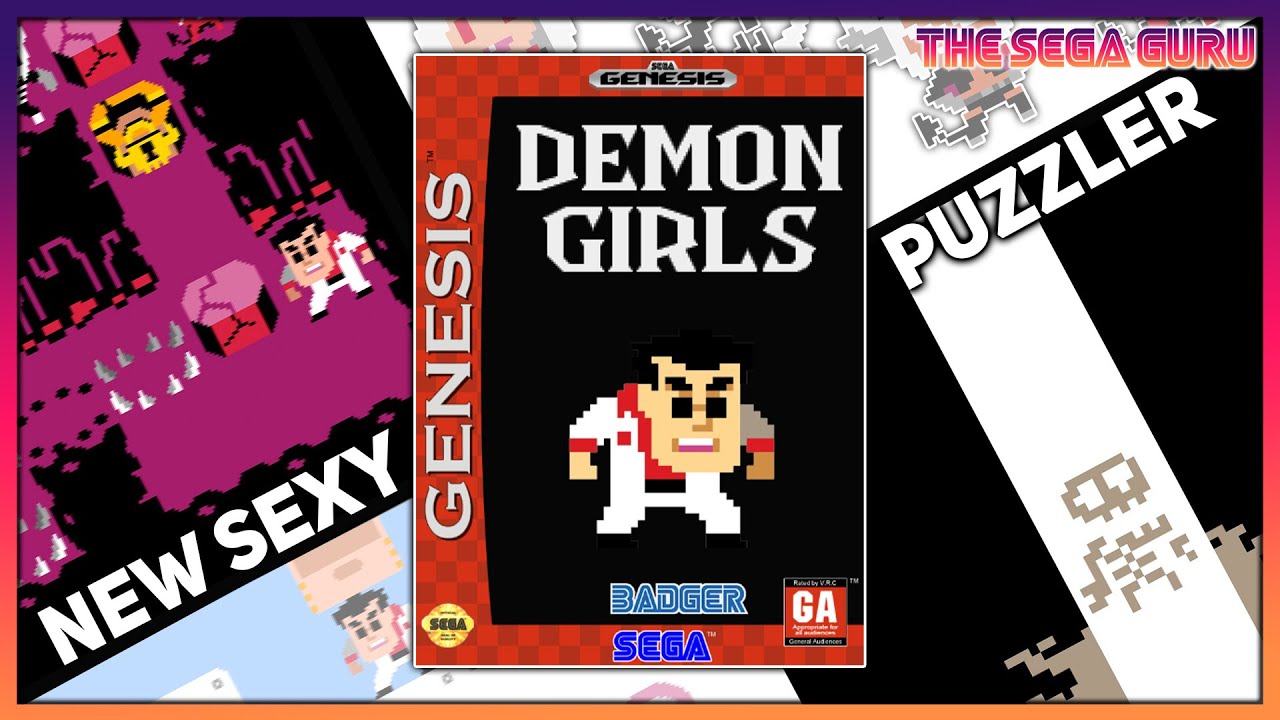 NEW MEGA DRIVE/GENESIS HOMEBREW - DEMON GIRLS - YouTube