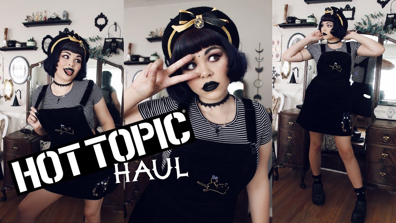 Witchy Hot Topic Haul Hello Batty - YouTube