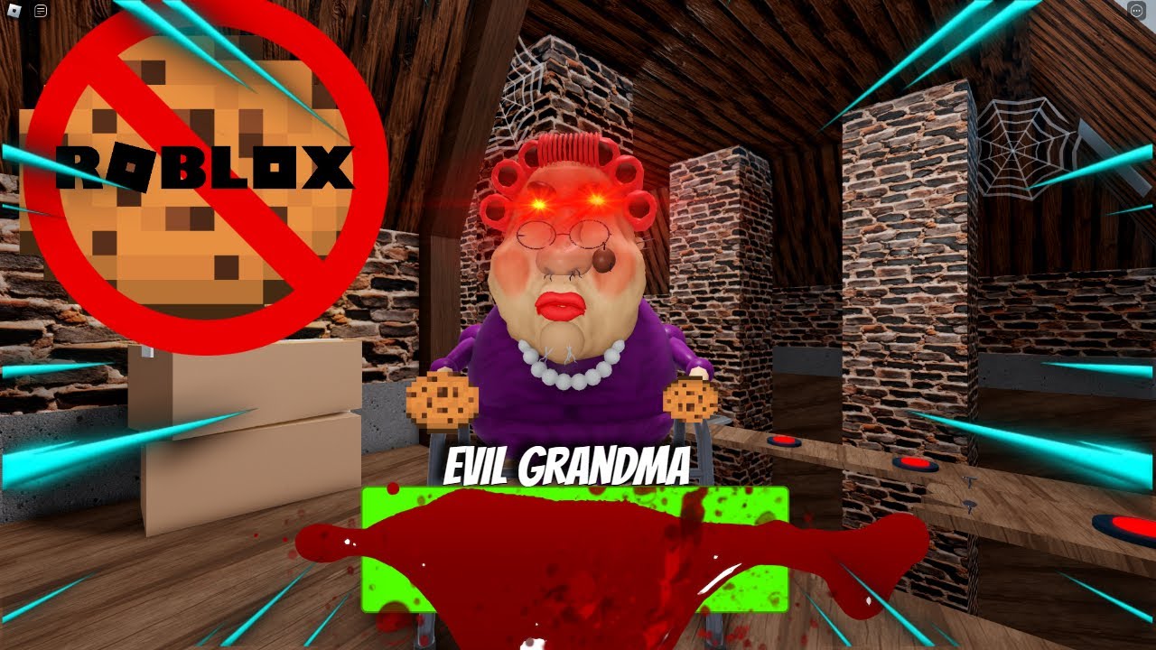 MY ROBLOX GRANDMA is Evil! - YouTube
