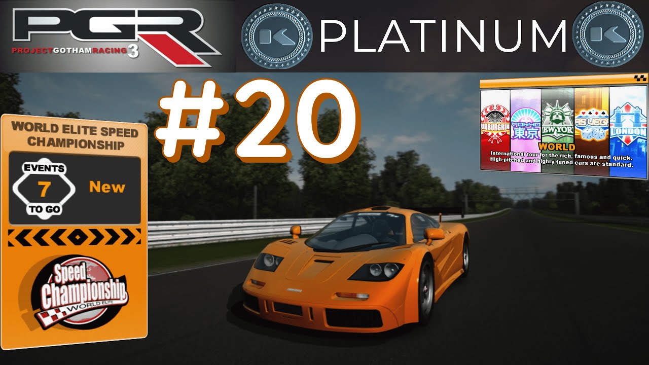 Project Gotham Racing 3 Platinum Playthrough - Ep.20 - World Elite ...