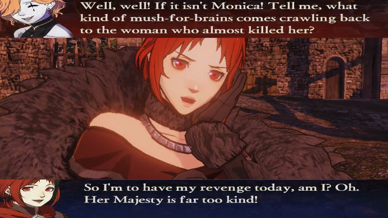 Fire Emblem Warriors: Three Hopes - Monica & Shez vs Kronya Unique ...