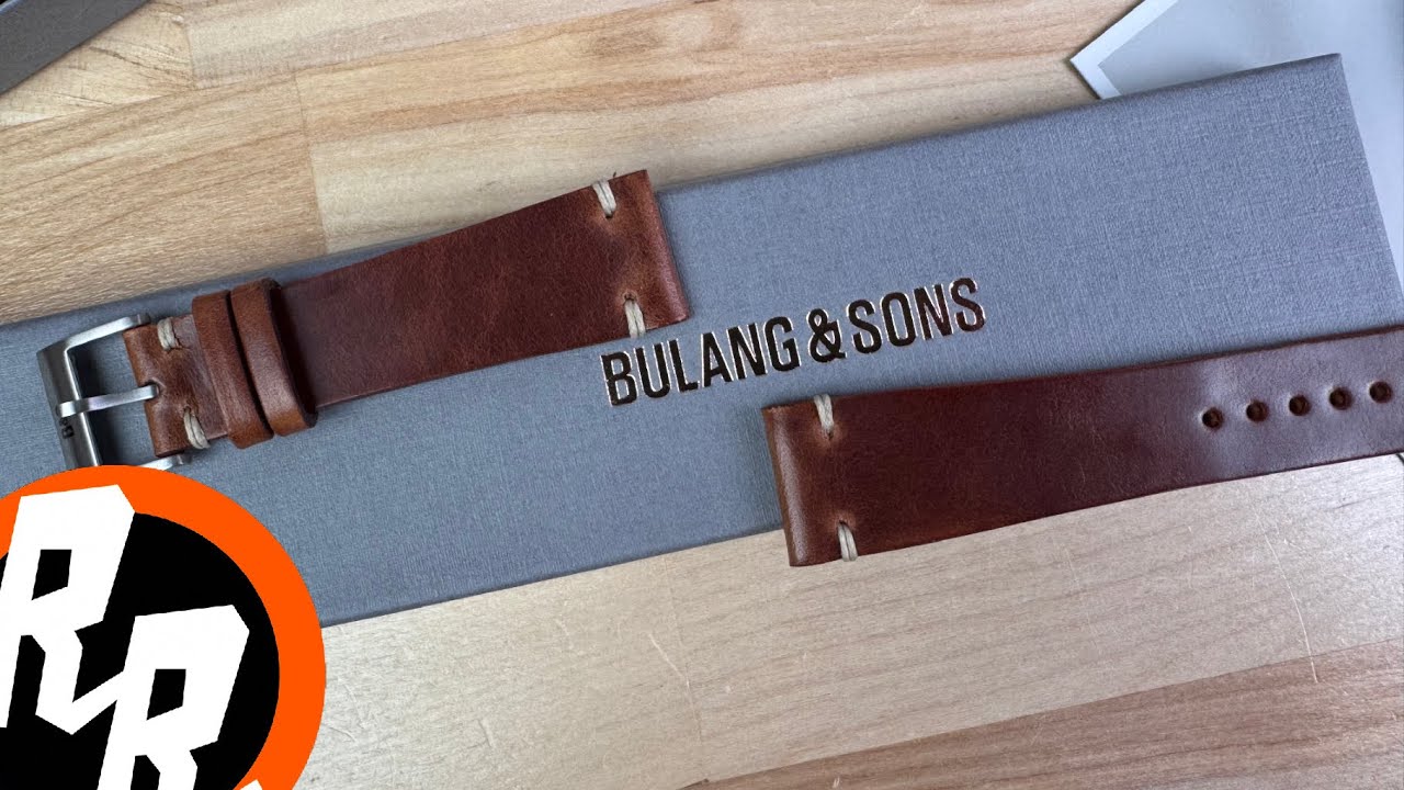 Bulang & Sons Leather Watch Strap - YouTube