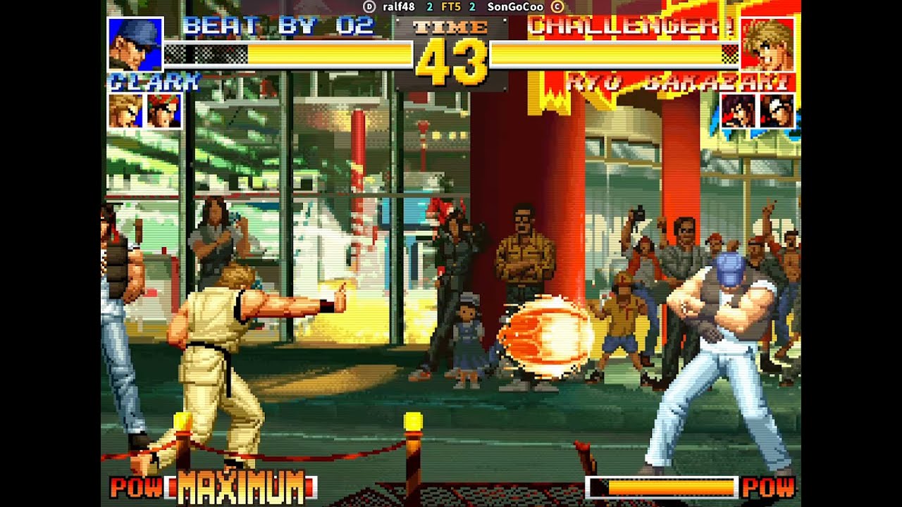 kof95 [60fps]キング オブ ファイターズ95 킹오파95 拳皇95 킹 오브 파이터즈 95 - YouTube