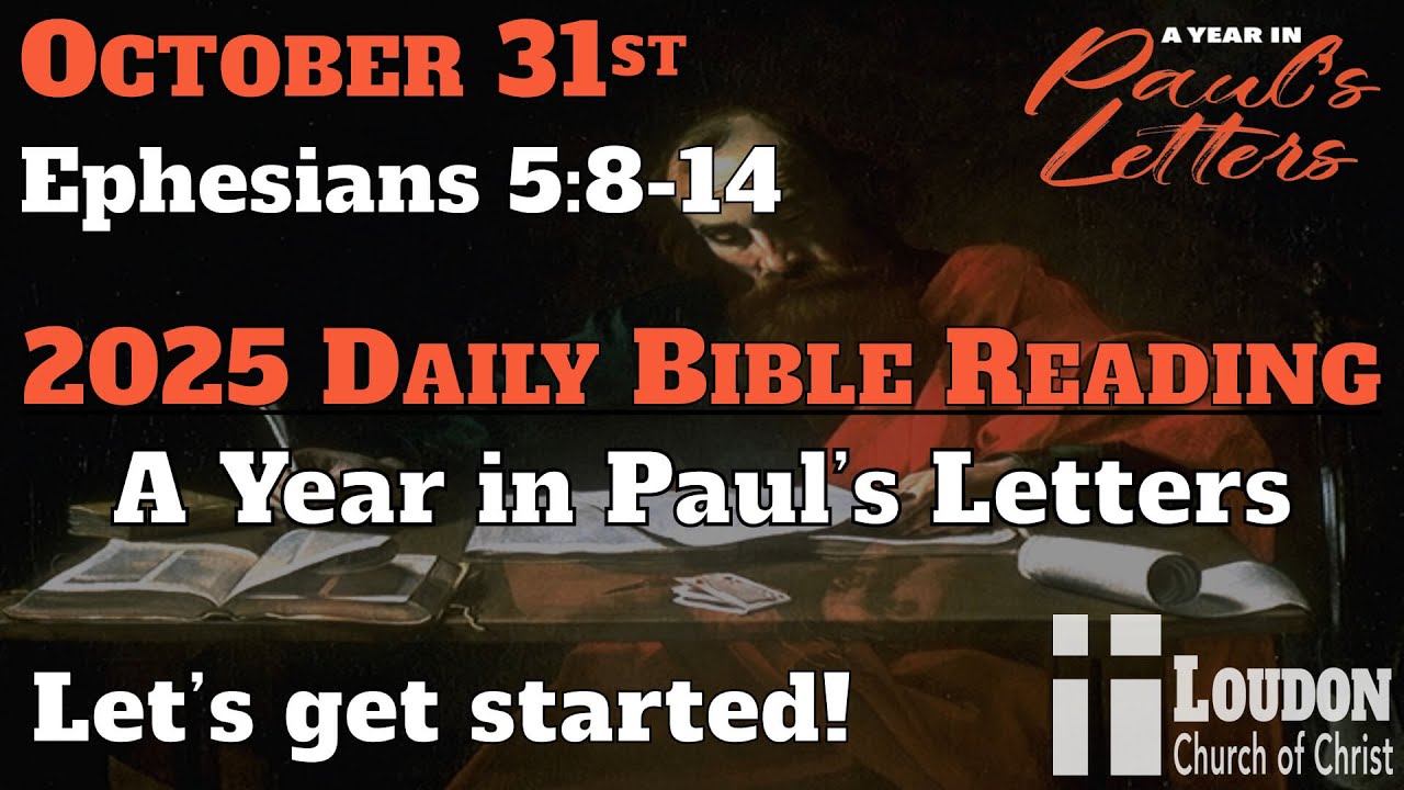2025 Daily Bible Reading - October 31 - YouTube
