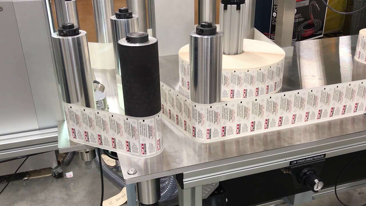 WT-35VS w/ Full Label Vision Inspection - YouTube