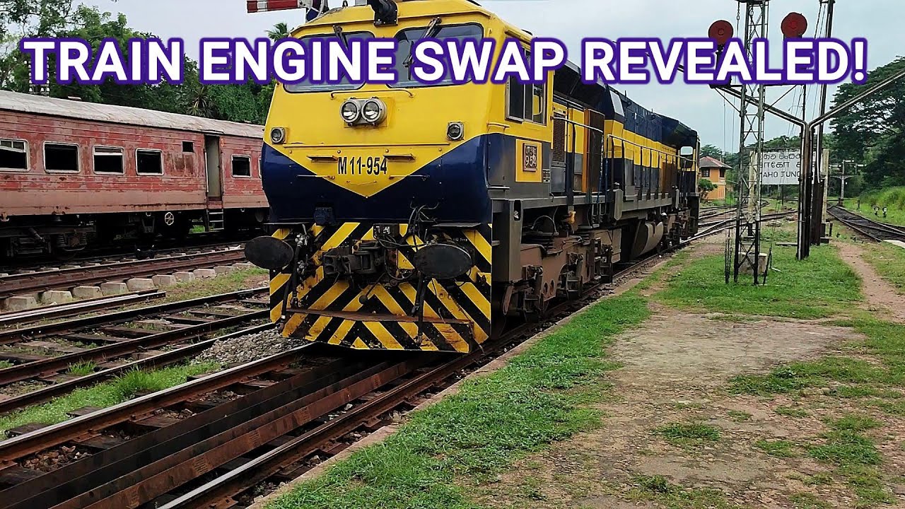 Class M11 Train at Maho Junction: Changing Direction with Engine Swap ...