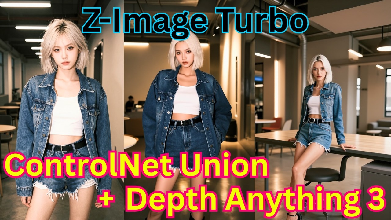 Z-Image Turbo ControlNet Union & Depth Anything V3 – This Combo Changes Everything! - YouTube