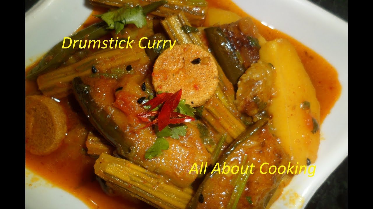 Sojne Data Recipe | Niramish Torkari | Sojne Data Alu Begun Borir Jhol ...