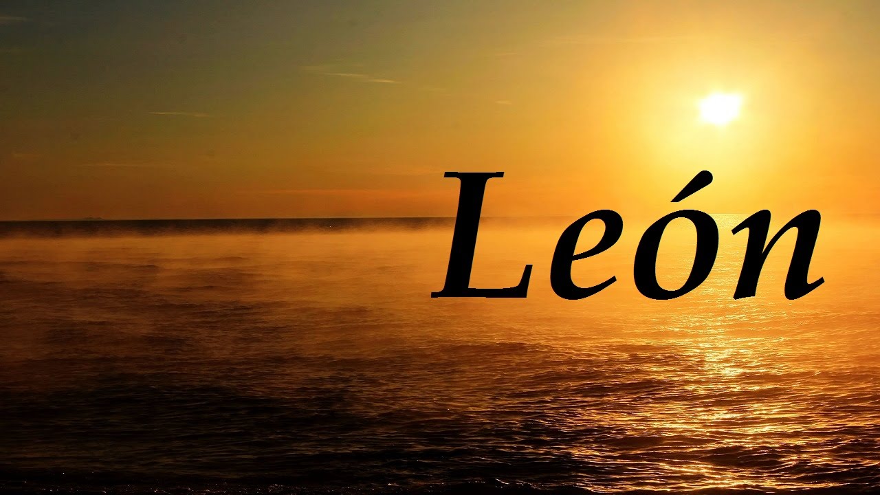 León, significado y origen del nombre - YouTube