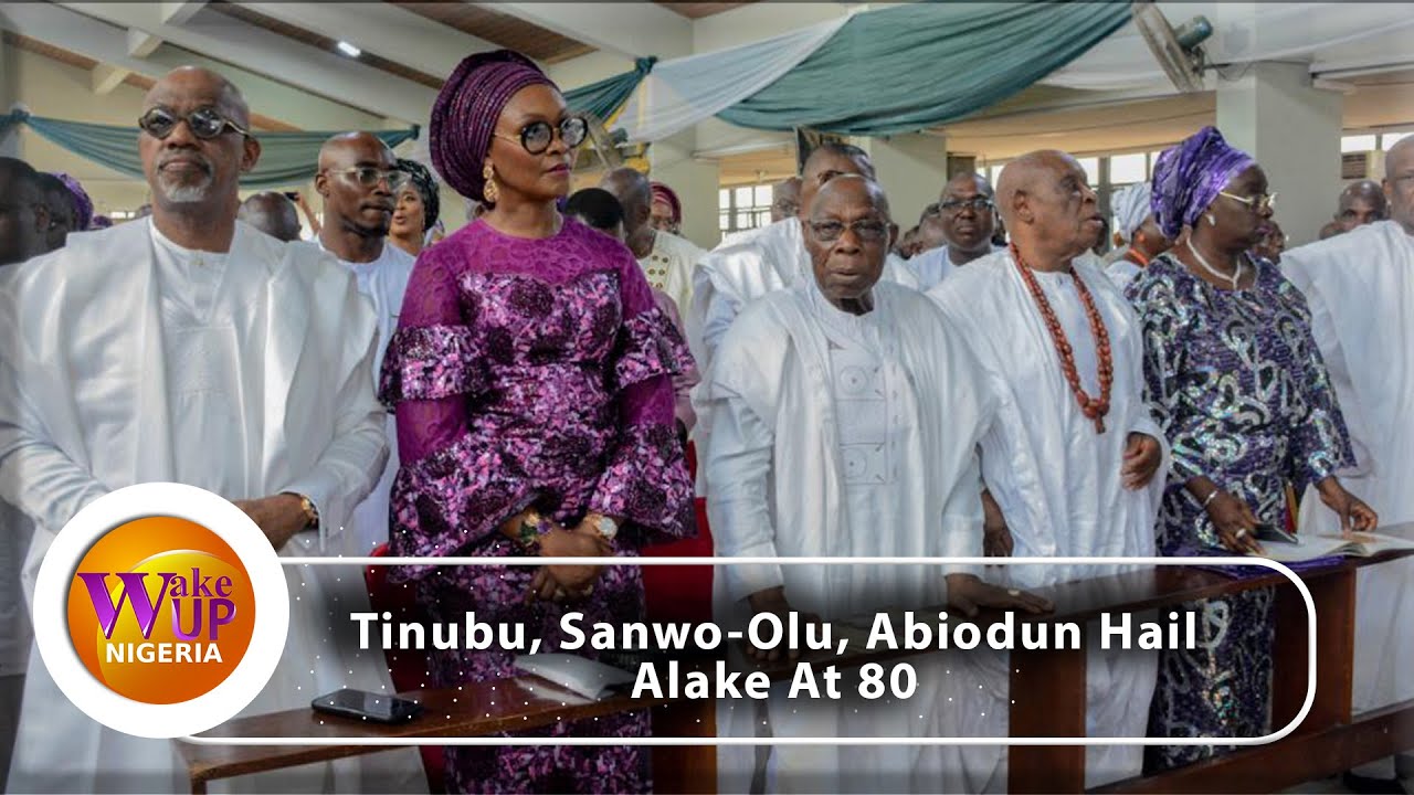 You're Testament To Good Leadership, Tinubu, Abiodun, Sanwo-Olu Tells ...