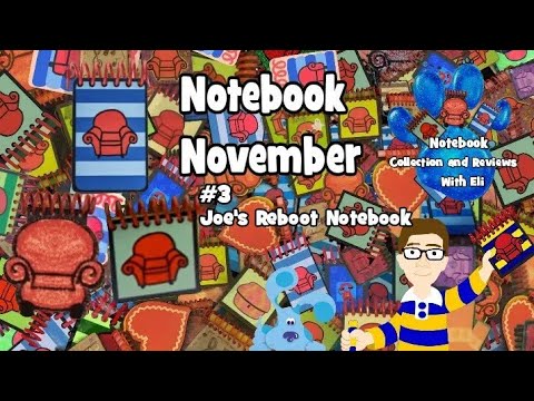 Notebook November #3 Joe's Reboot Notebook - YouTube