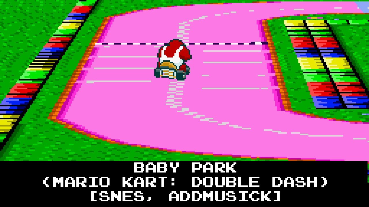 Baby Park (Mario Kart: Double Dash) [16-bit, SNES] - YouTube