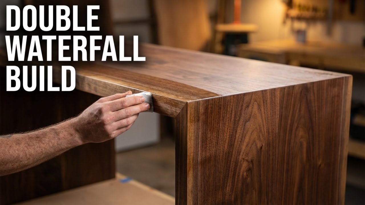 This Waterfall Table Design is Insane - YouTube