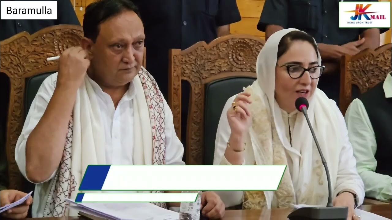 Baramulla Deputations interact with BJP's Manifesto Outreach Committee headed by Dr Darakhshan ...