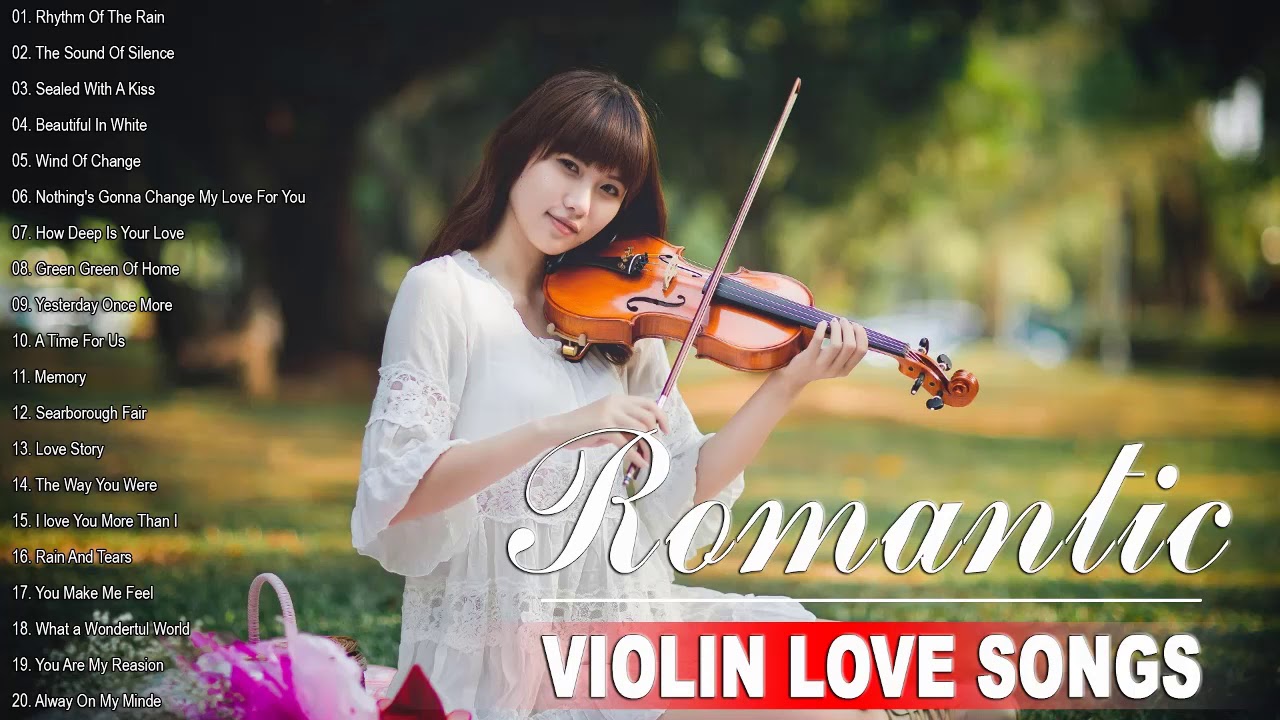 Top 50 Violin Love Songs Instrumental - Best Relaxing Instrumental ...
