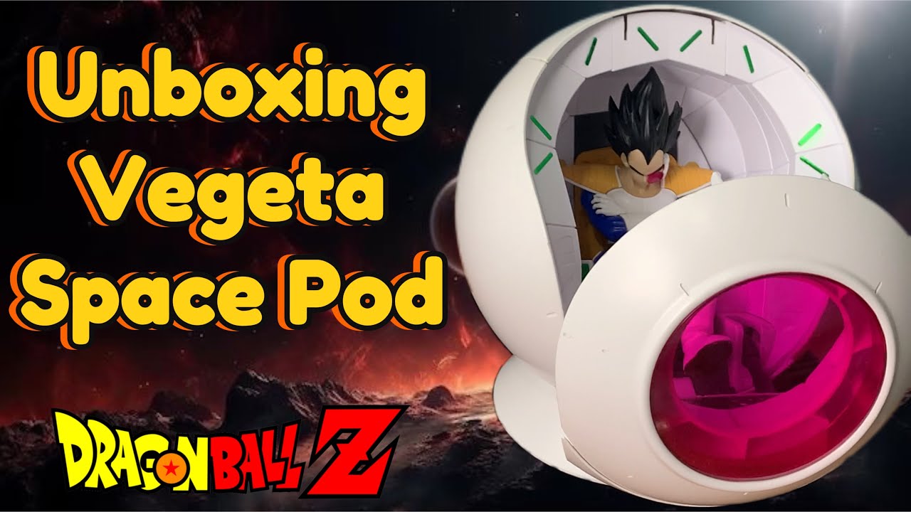 Saiyan Space Pod Vegeta | Plastic Model Kit | Brutal Nave de Vegeta ...