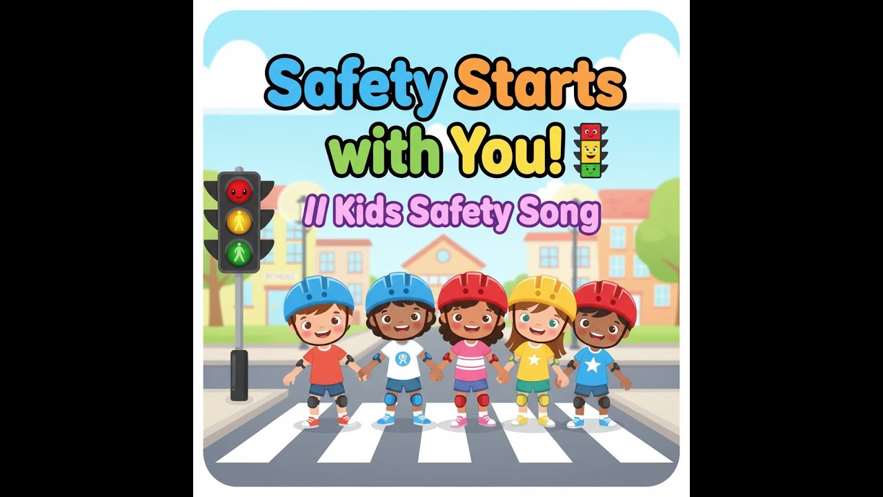 Safety Starts with You! 🚦 Kids Safety Song || Be Safe, Be Smart, Be ...
