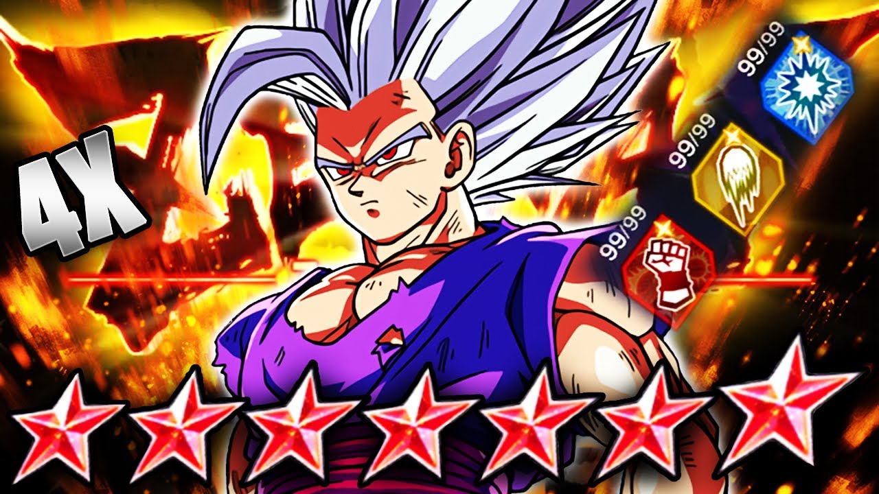 PRIME BEAST GOHAN IS BACK?! FULL LVL 99 ARTS BOOSTED 14 STAR LF BEAST ...