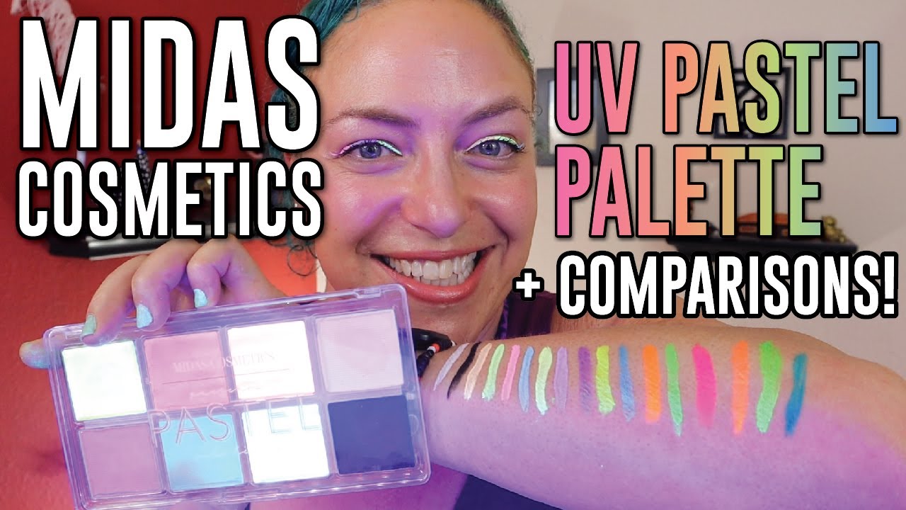 Midas Cosmetics \\UV PASTEL PALETTE\\ *First Impression||Swatches ...