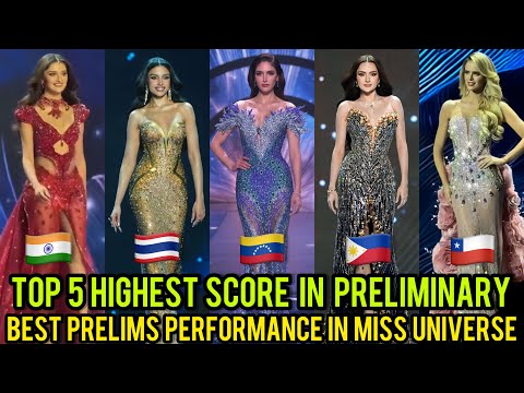 Top 5 Best Preliminary Performance in Miss Universe 2025 Swimsuit and Evening Gown | Ahtisa Manalo 