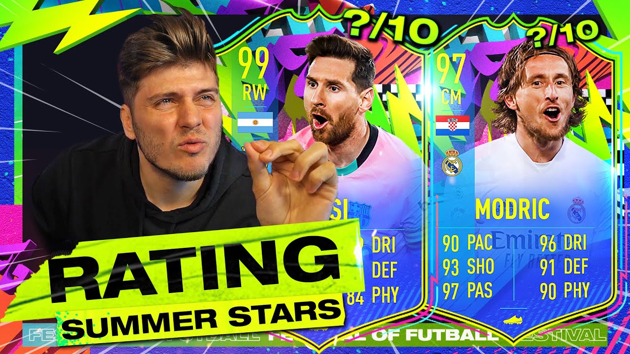 RANKING ALL THE BEST SUMMER STARS PLAYERS in FIFA 21 - YouTube