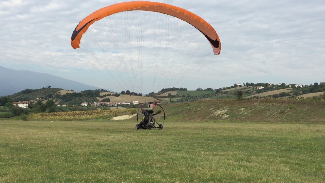 Paramotor Trike Fly Products Luna - YouTube