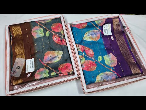 Marshmallow sarees || jari border sarees || @Venutejaonline 