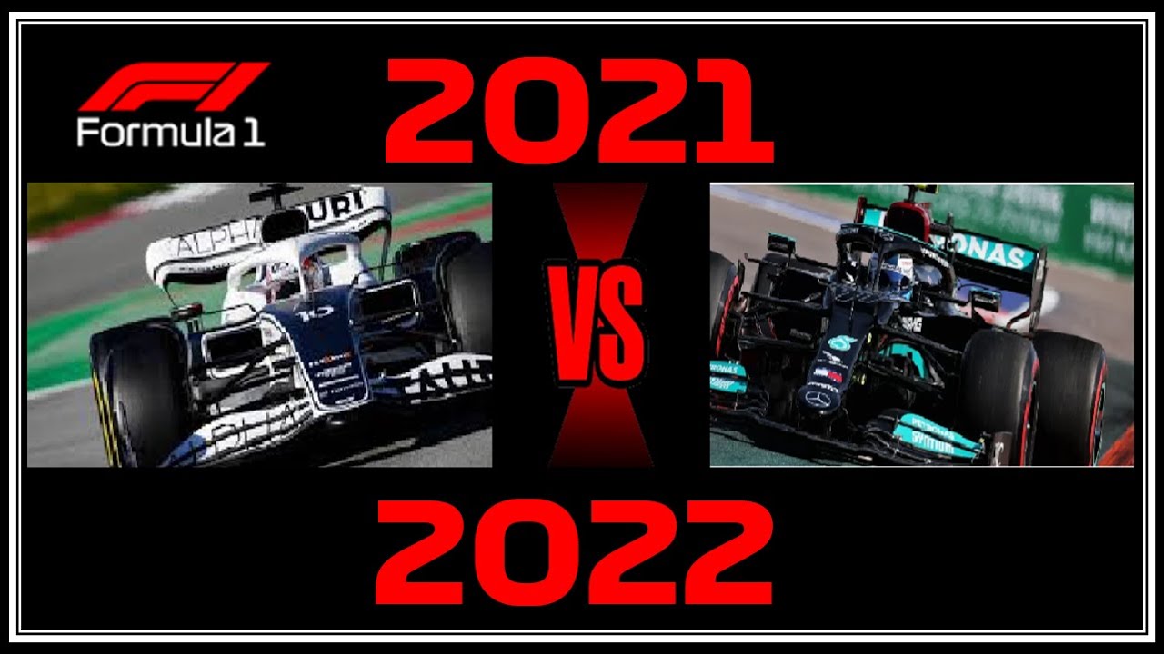 F1 2021 VS F1 2022 ANALISE COMPARATIVA - YouTube