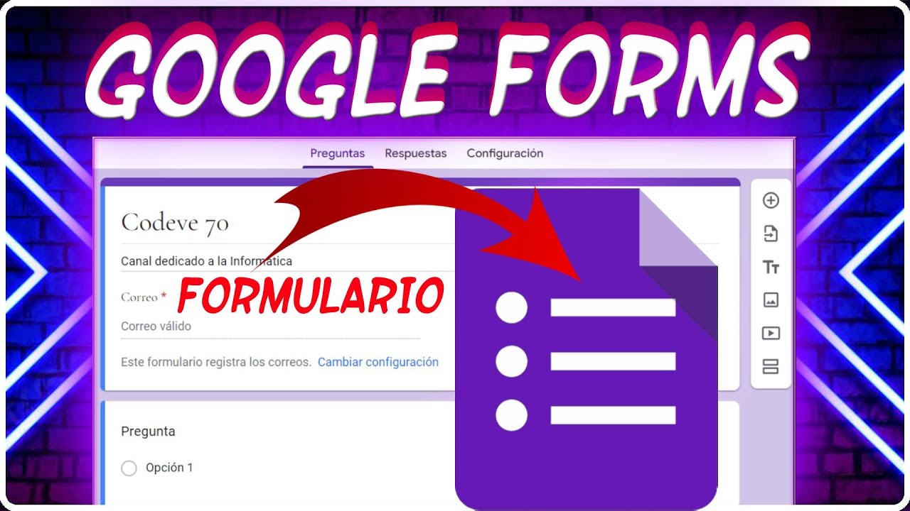 🟣Como Crear FORMULARIOS en GOOGLE FORMS | Paso a Paso - YouTube