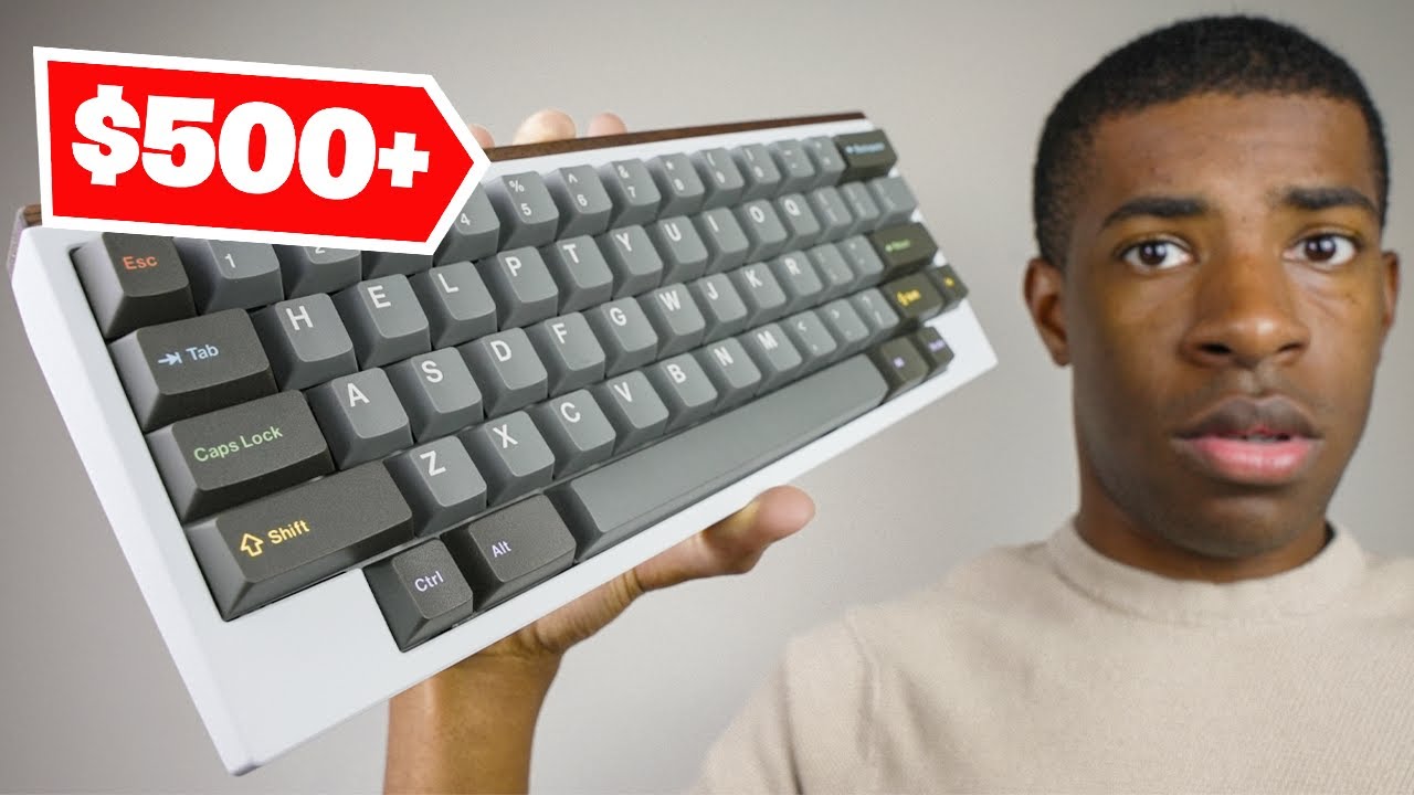 i built my FIRST "CUSTOM" KEYBOARD... - YouTube