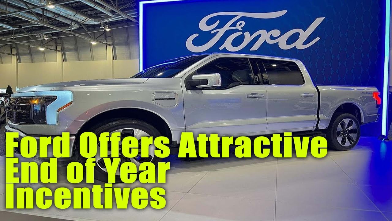 Ford Offers Attractive End of Year Incentives - YouTube