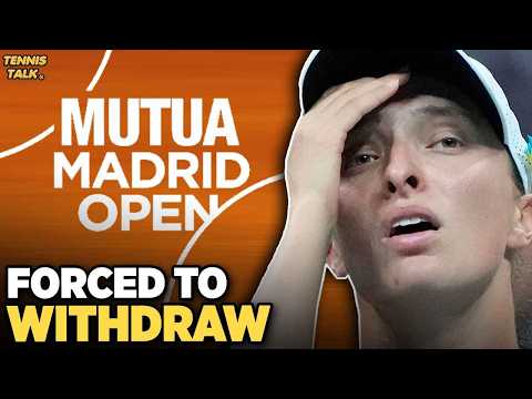 Swiatek Forced to Withdraw from Madrid 2026 | Tennis News