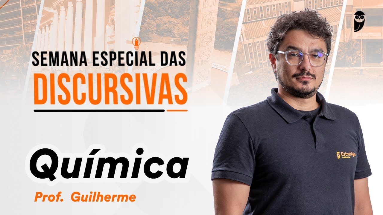 Semana especial das Discursivas - Química - Prof. Guilherme Alves - YouTube