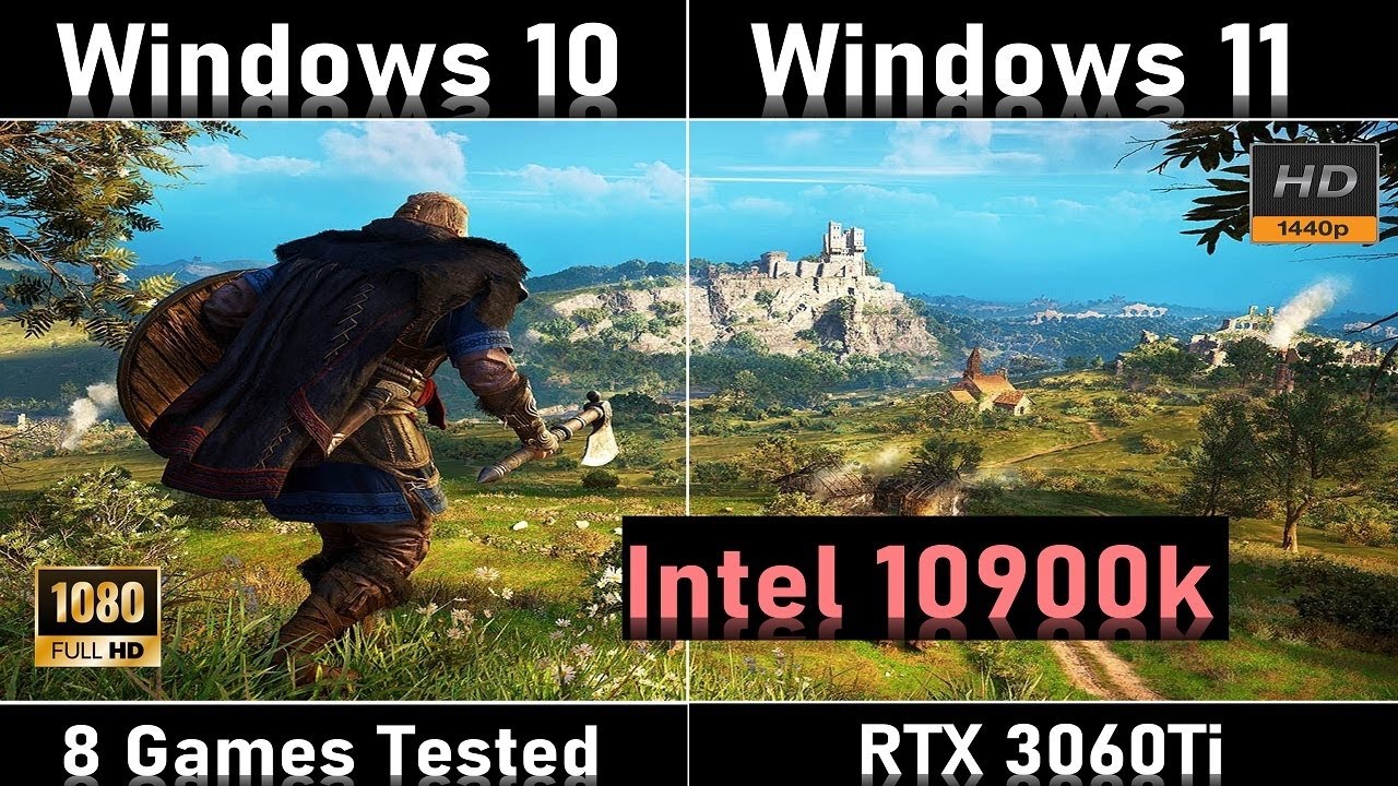 Windows 11 RTX 3060 Gaming benchmarks - YouTube