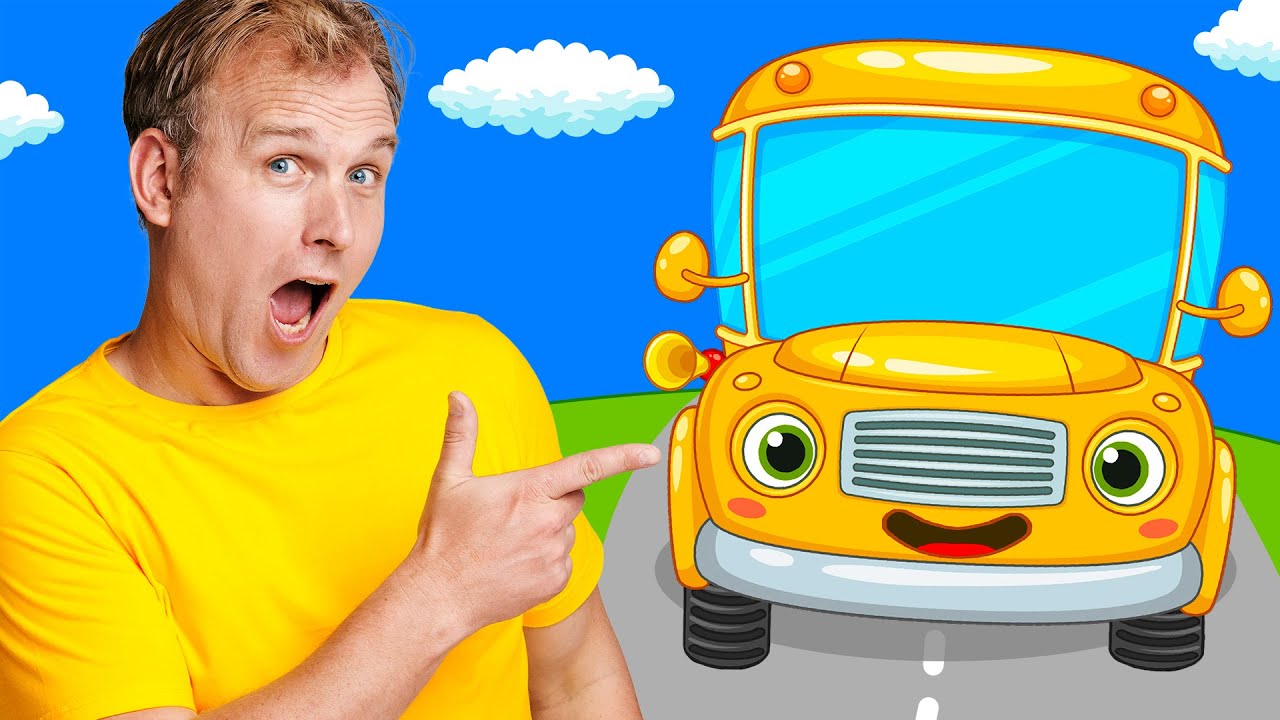 Wheels on the Bus – with Jackson and the Bouncy Bus - YouTube