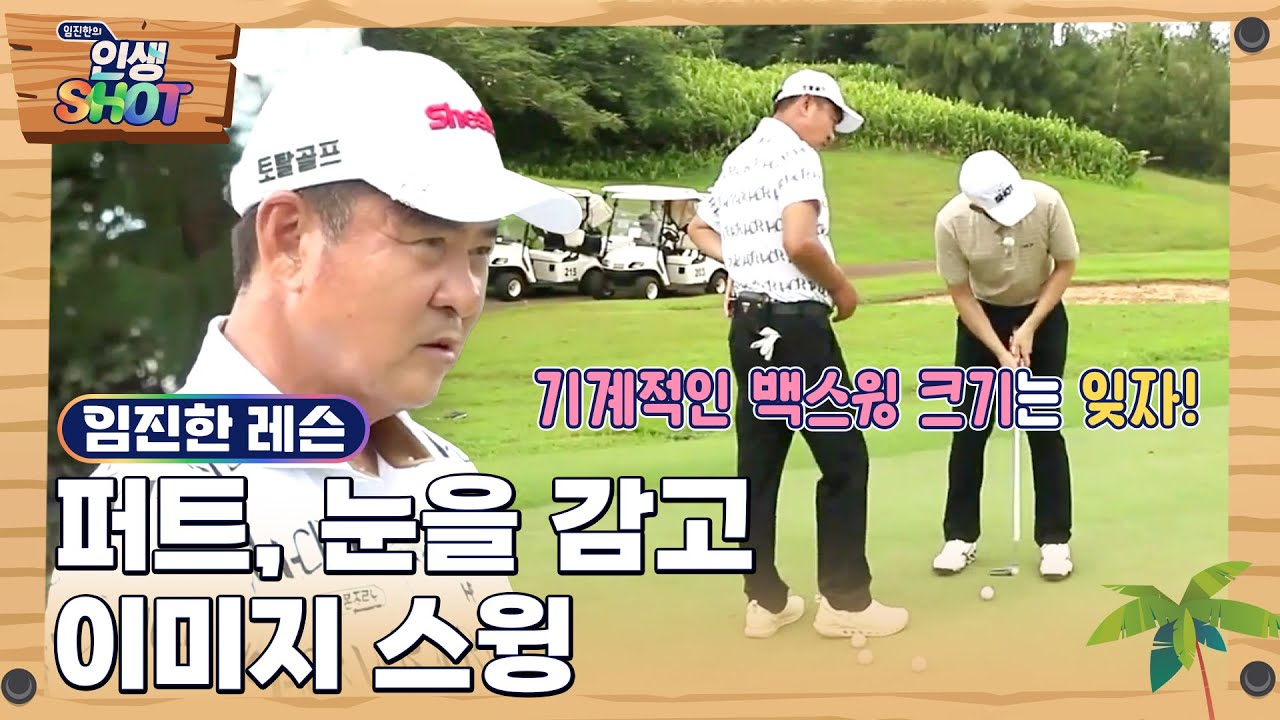 임진한 레슨 기계적인 백스윙 크기는 잊고 연습 스윙으로 감 익히기 Youtube