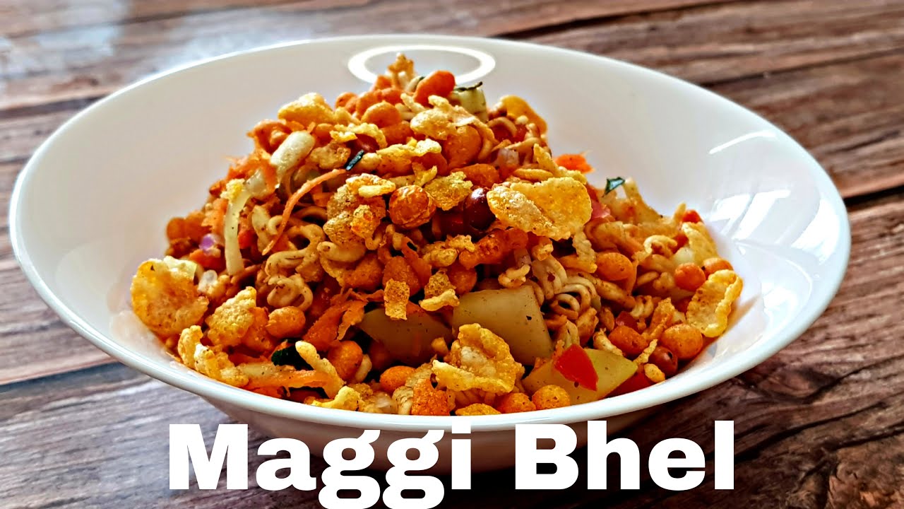 Maggi bhel recipe | quick and easy snack noodle bhel recipe | ಮ್ಯಾಗಿ ...