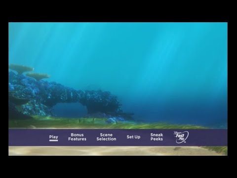 Finding Dory (2016) - Dvd Menu Walkthrough