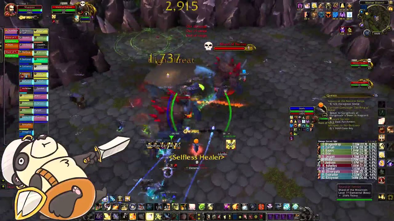 WoW Highmaul raid 1st night! - 2 / 2 - YouTube