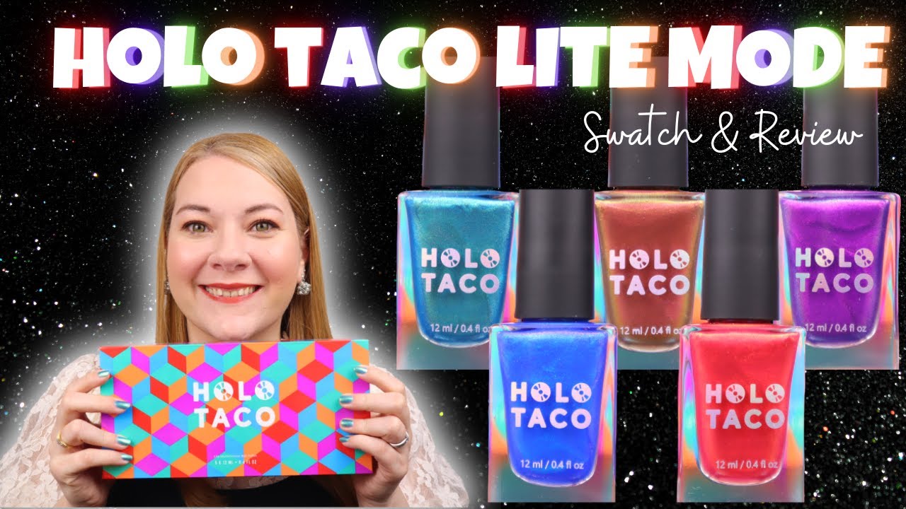 Holo Taco Lite Mode Collection || Swatch and Review - YouTube