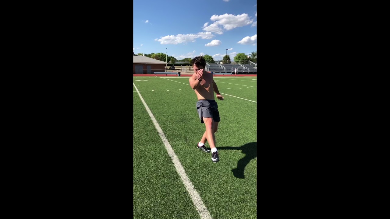 Univ of North Texas Kicker - Practice Workout - YouTube